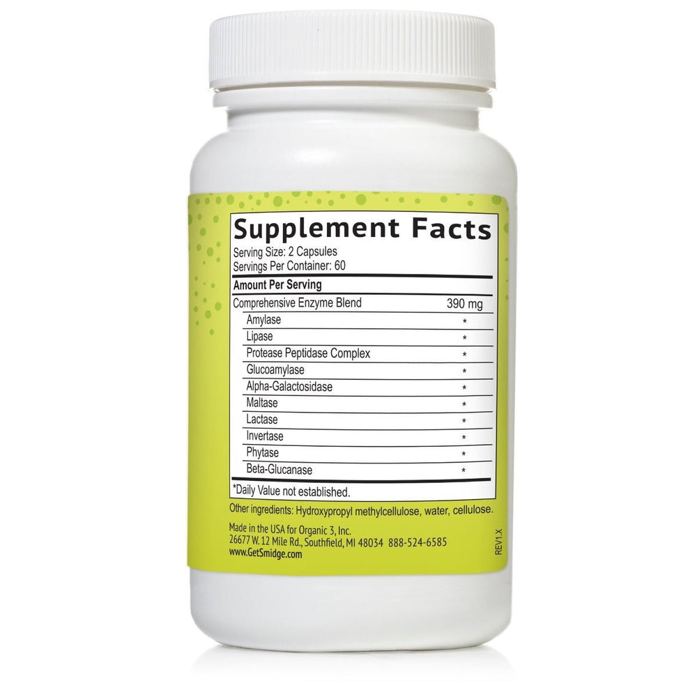 Digestive enzymes - 120 capsules